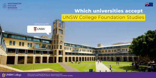 Which Universities accept UNSW Foundation