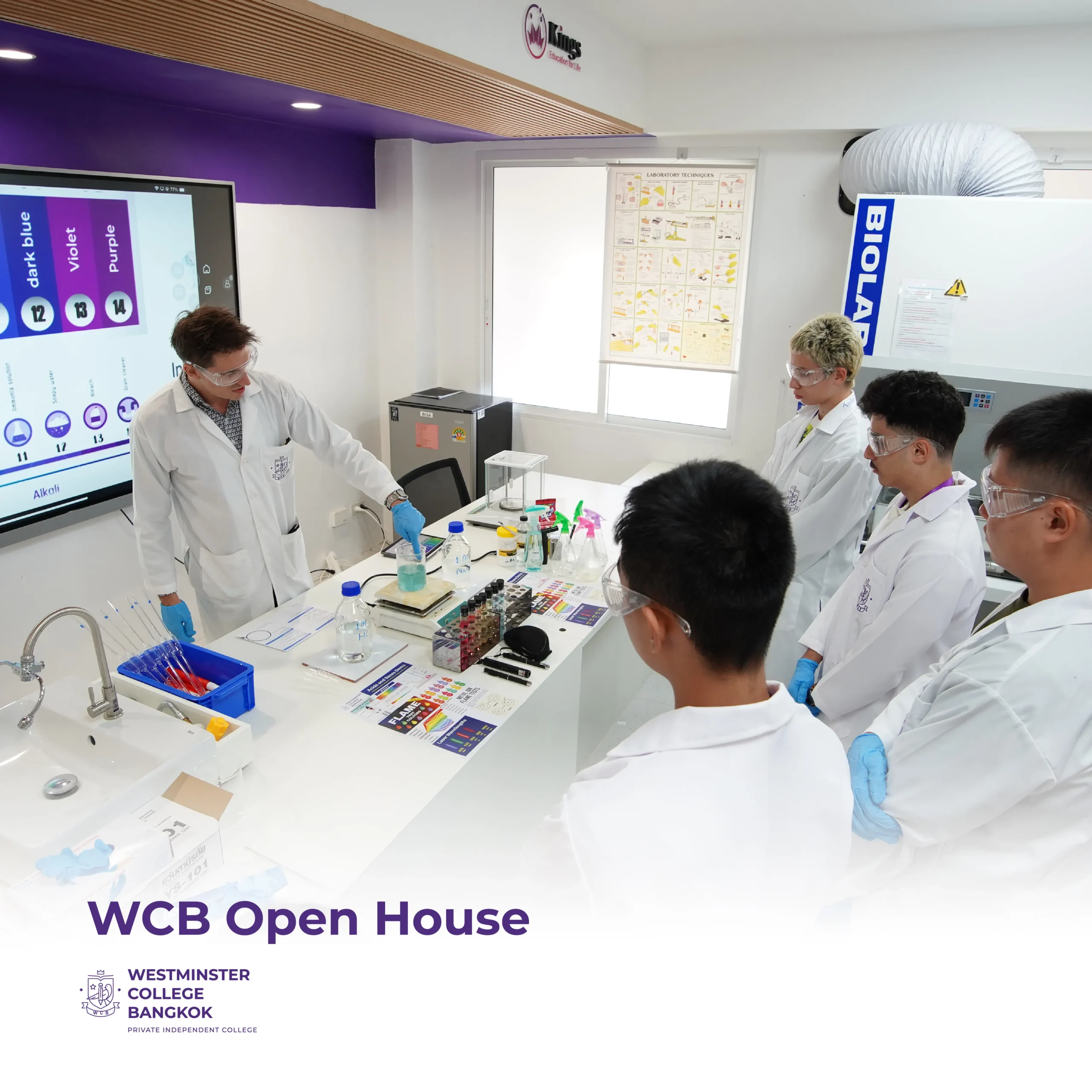 WCB BTEC Open House - Westminster College Bangkok